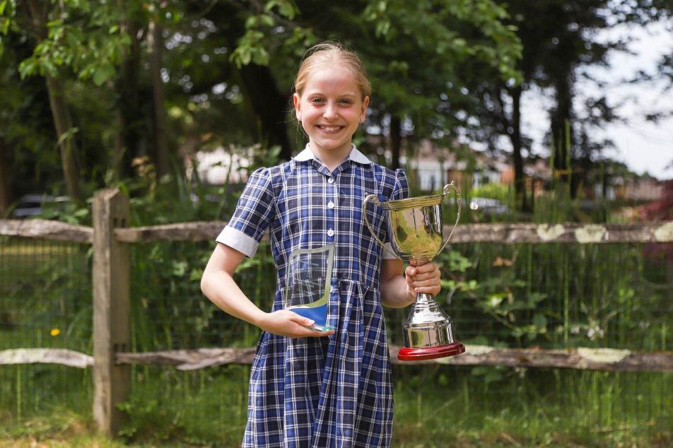 Burgess Hill Girls | ­­Amber Wins Sussex Swimming Achievement Award ...