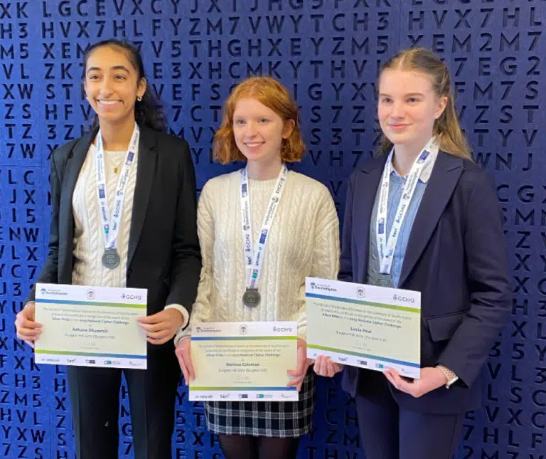 Silver Medals in National Cipher Challenge – Burgess Hill Girls