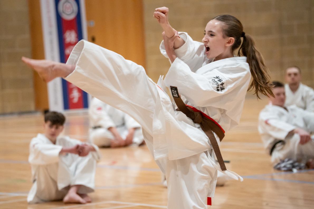 Seven Medals in International Karate Tournament – Burgess Hill Girls